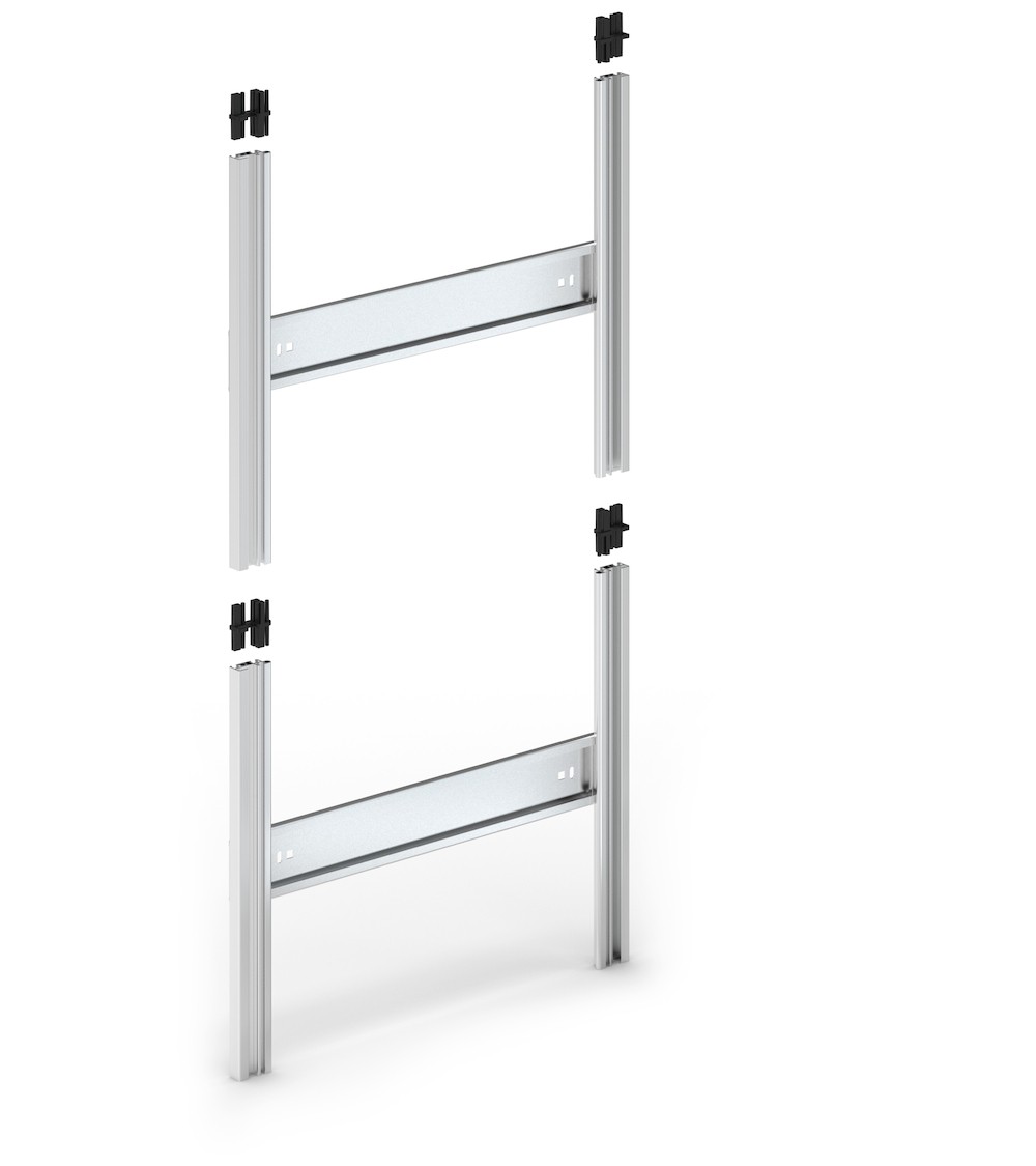 Regal für Kleinteile mit 38 Schubladen Visual Box, H1000 mm | Fami Shop