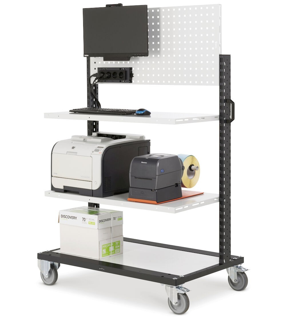 Zusammenstellbarer Regalwagen, BINCART1005 | Fami Shop